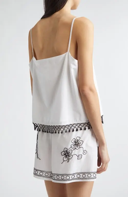 BODE Beaded Rosebloom Tank