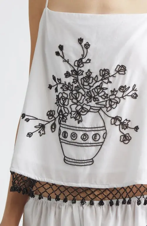 BODE Beaded Rosebloom Tank