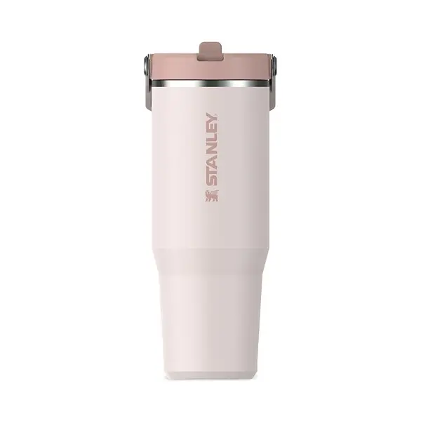 STANLEY Flowstate Flip Straw Tumbler, 30 Oz - Peach Rose