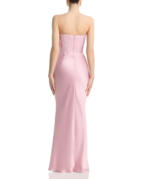 SAU LEE Frances Gown - Pink