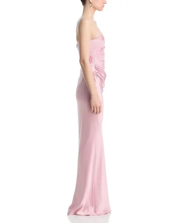 SAU LEE Frances Gown - Pink