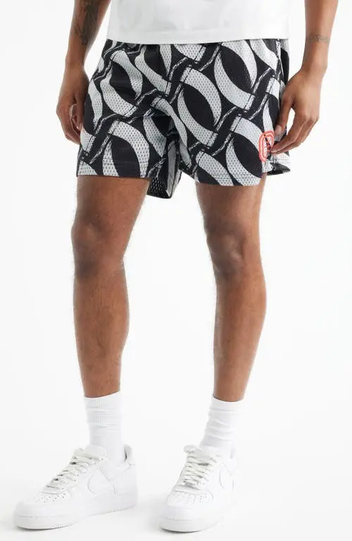 OVERTIME Scythe Mesh Shorts - Black