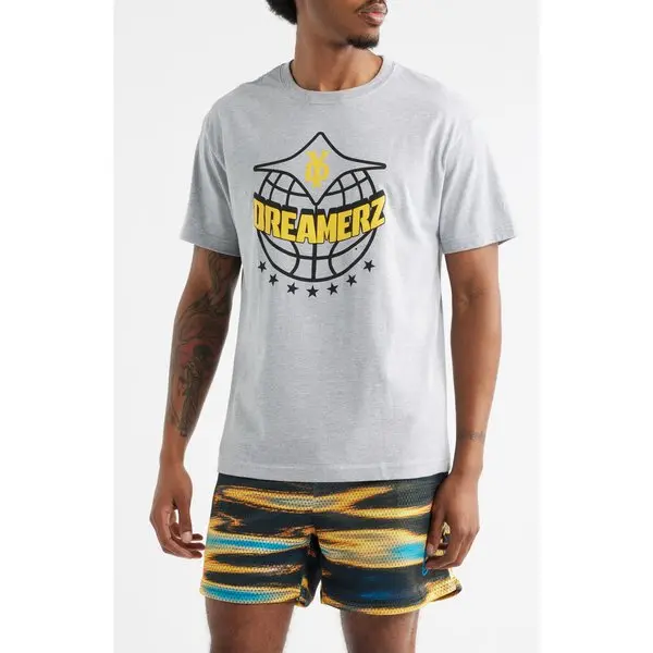OVERTIME City Dreamerz Globe Cotton Graphic T-shirt