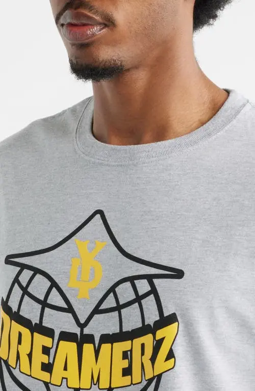 OVERTIME City Dreamerz Globe Cotton Graphic T-shirt