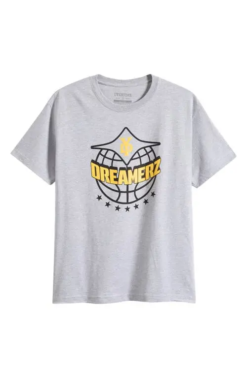 OVERTIME City Dreamerz Globe Cotton Graphic T-shirt
