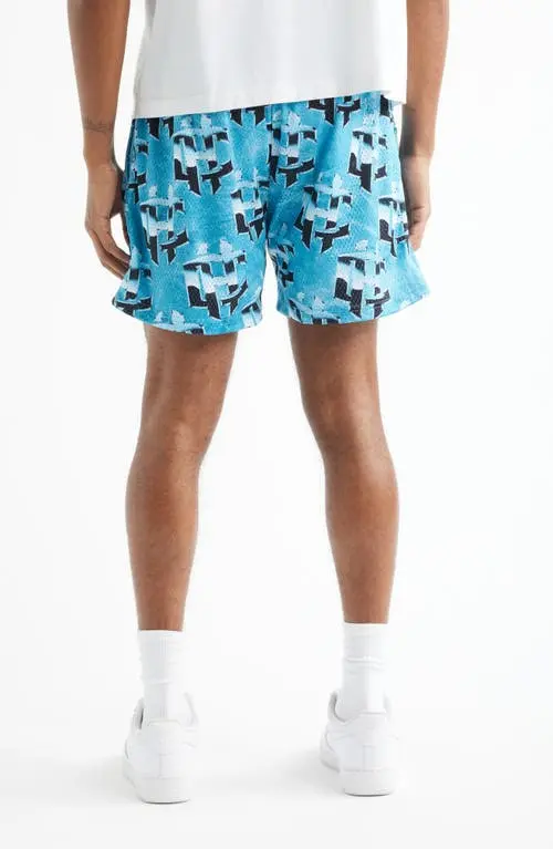 OVERTIME Badge Mesh Shorts