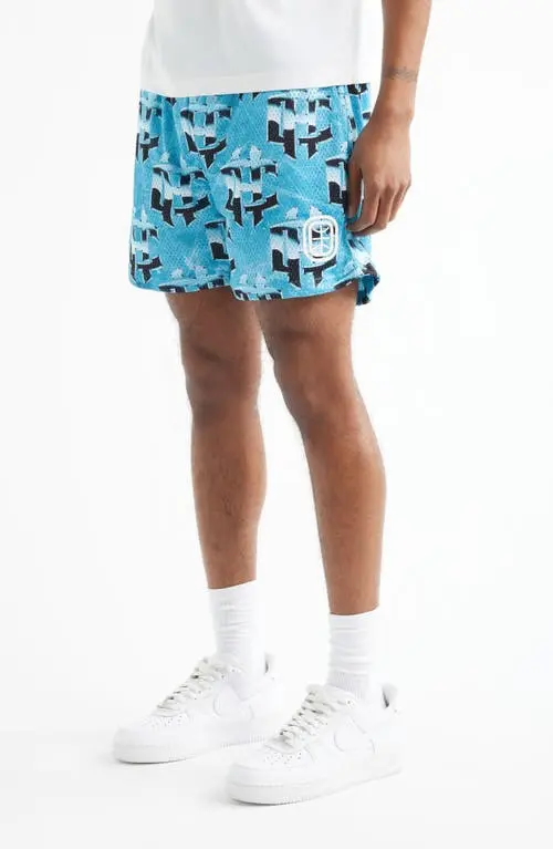 OVERTIME Badge Mesh Shorts