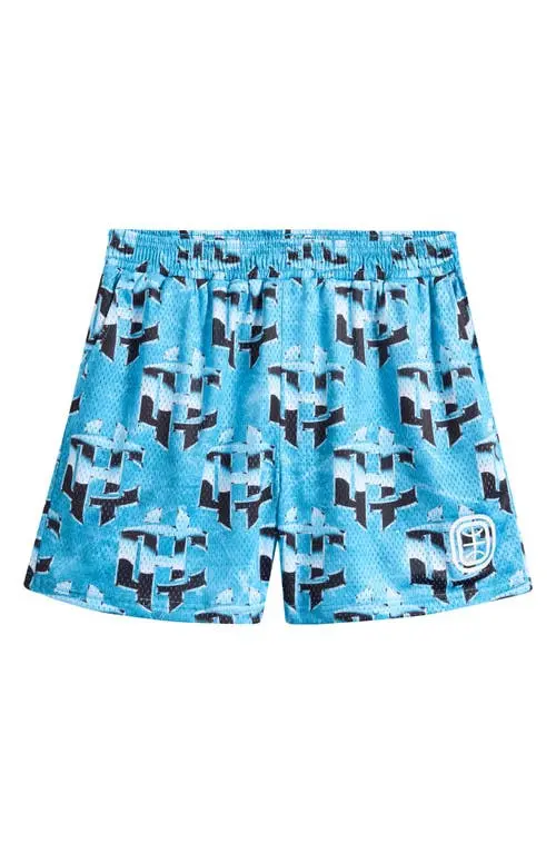 OVERTIME Badge Mesh Shorts