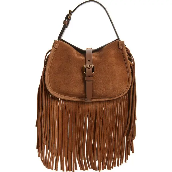 Etro Small Fringe Bag - Biscotto