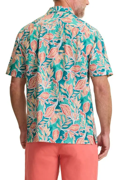 Tommy Bahama Bahama Coast Wild Vines Islandzone® Short Sleeve Button-up Shirt