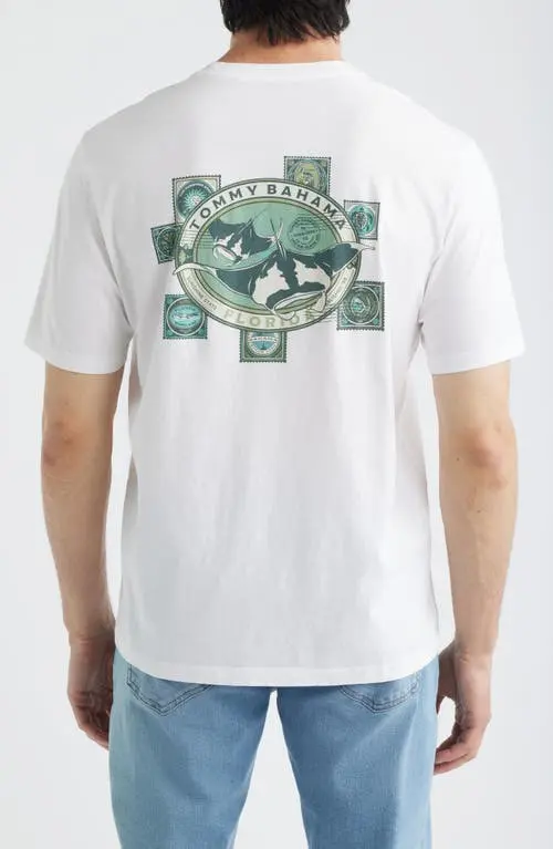 Tommy Bahama Down The Ray Cotton Graphic T-shirt
