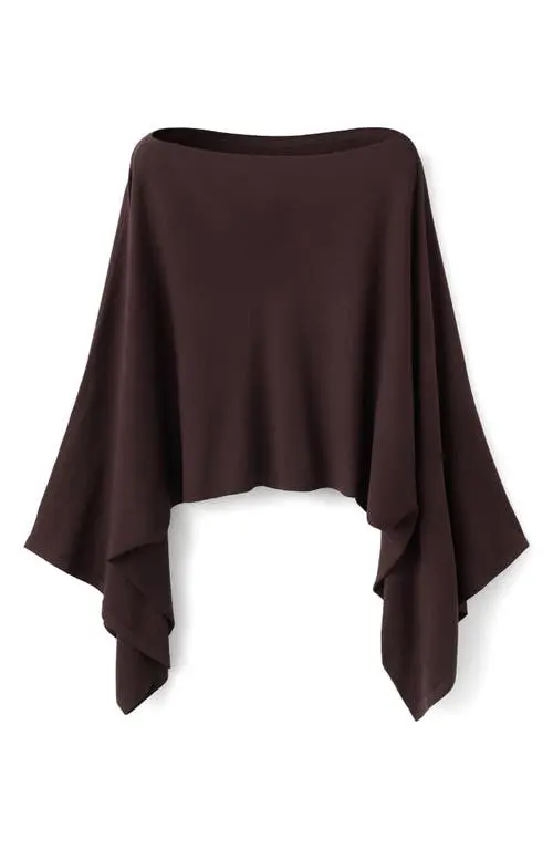Mango Cape Sleeve Crop Top