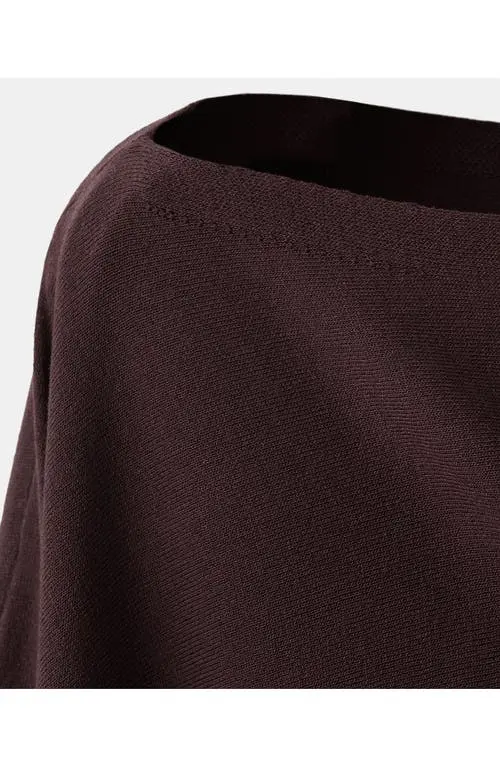 Mango Cape Sleeve Crop Top