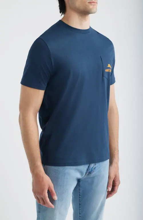Tommy Bahama Plays Well With Otters Pocket Graphic T-shirt