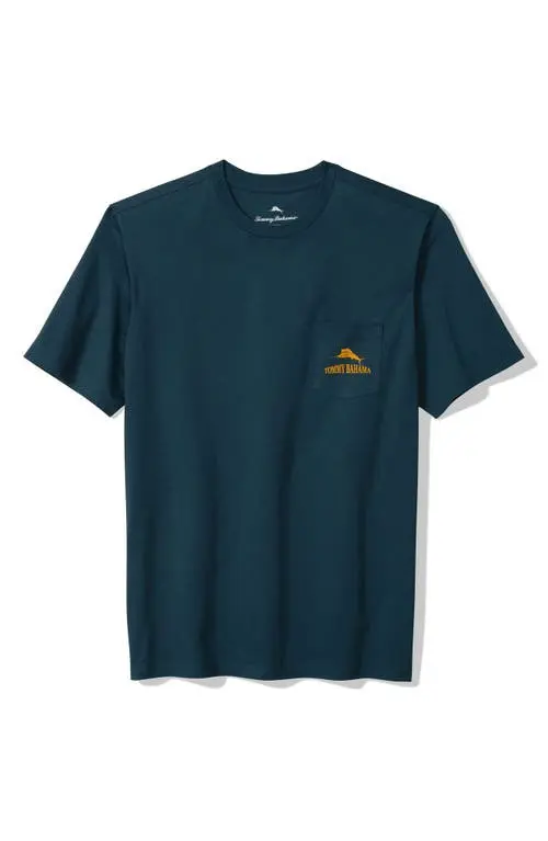 Tommy Bahama Plays Well With Otters Pocket Graphic T-shirt