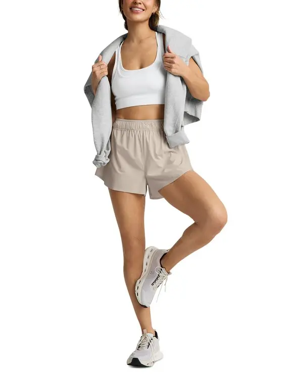 Beyond Yoga Featherweight Minimal Shorts - Oat