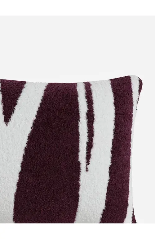 SUNDAY CITIZEN Cloud Silque Woodland Lumbar Pillow - White/fig