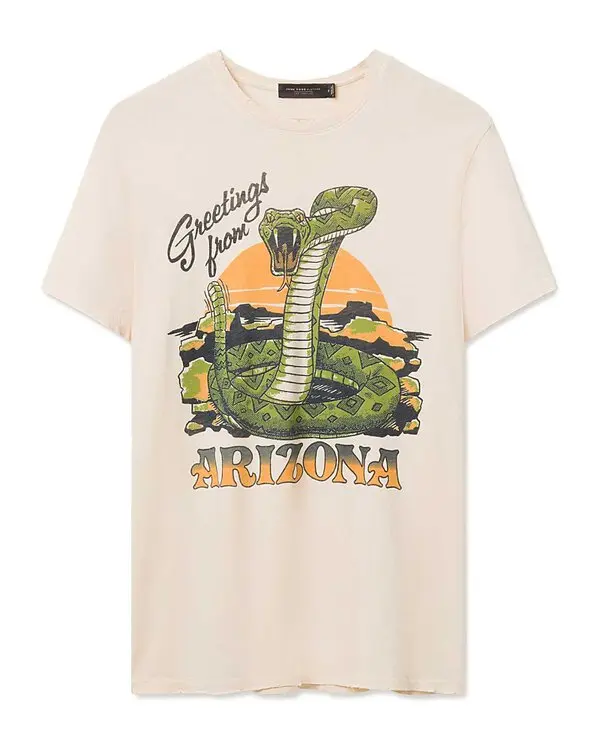 Junk Food Clothing Greetings From Arizona Vintage Tee - Spanish Villa