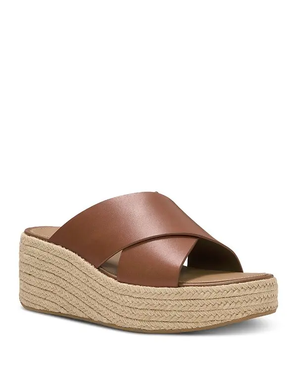 Fitflop Espadrille Platform Sandals - Deep Tan