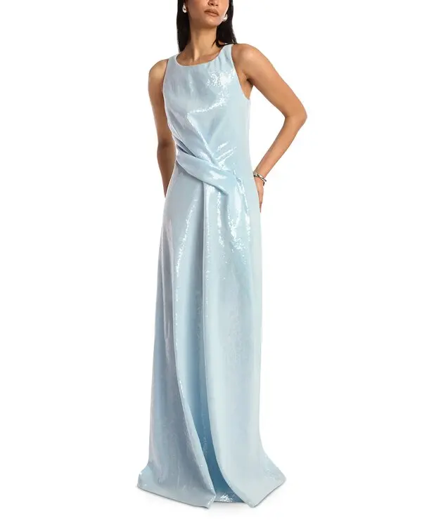 KATE BARTON Sequinned Maxi Dress