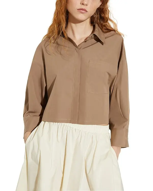 Max & Co. Cotton Poplin Shirt - Turtledove