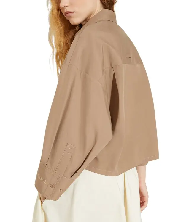 Max & Co. Cotton Poplin Shirt - Turtledove