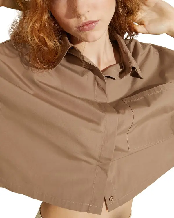 Max & Co. Cotton Poplin Shirt - Turtledove