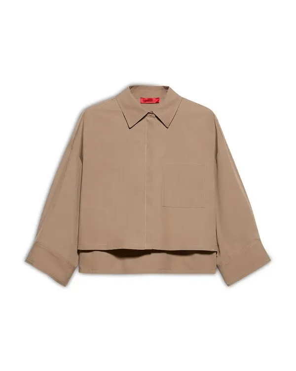 Max & Co. Cotton Poplin Shirt - Turtledove