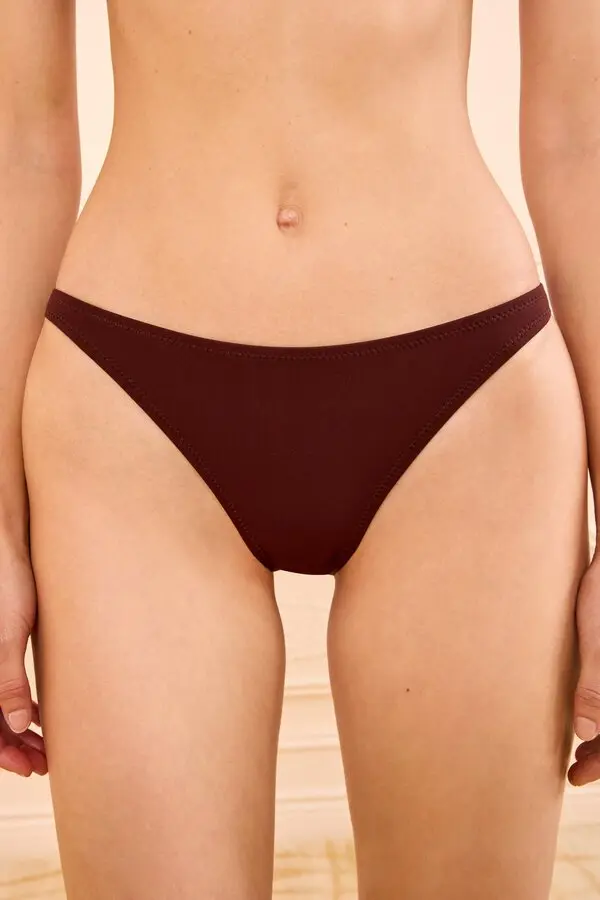 Ulla Johnson Mallorca High Cut Bikini Bottom - Urchin