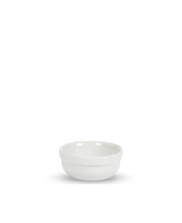 PILLIVUYT Stackable 2.5 Oz Sauce Shell, Set Of 6