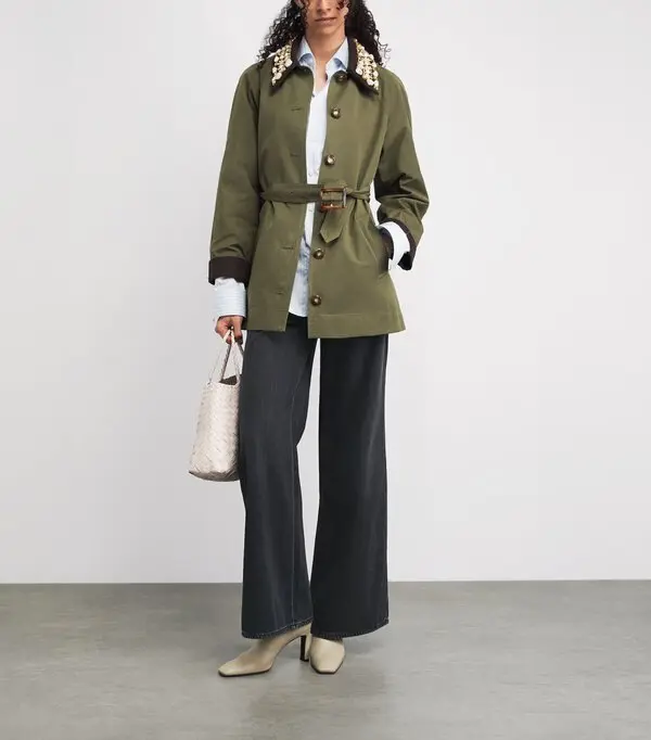 Veronica Beard Kasey Wide-leg Jeans