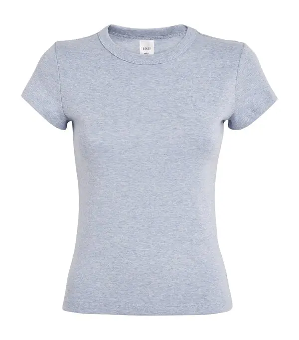 LESET Cotton Nando Slim T-shirt - Blue