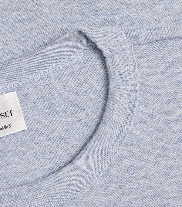 LESET Cotton Nando Slim T-shirt - Blue
