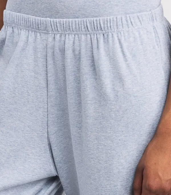LESET Cotton Nando Relaxed Sweatpants - Blue