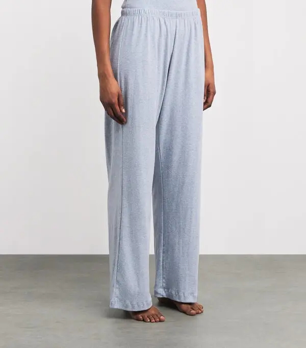 LESET Cotton Nando Relaxed Sweatpants - Blue