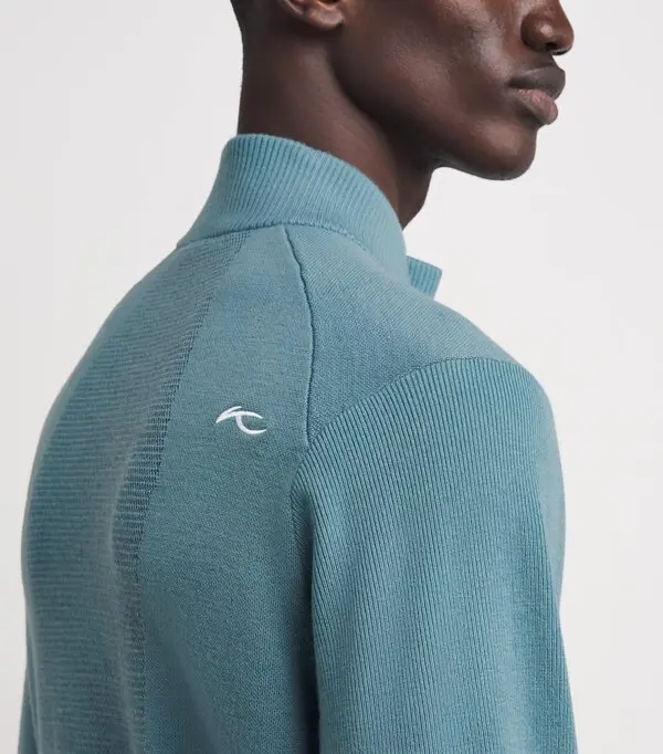 Kjus Merino Wool-blend Walker Half-zip Sweater
