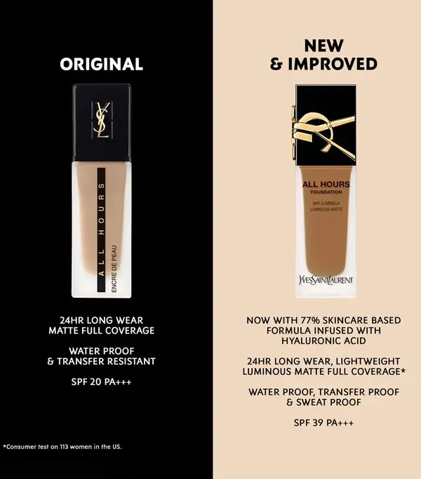 Saint Laurent All Hours Foundation New - Nude
