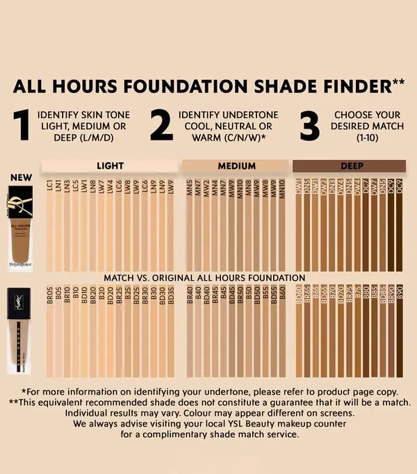 Saint Laurent All Hours Foundation New - Nude