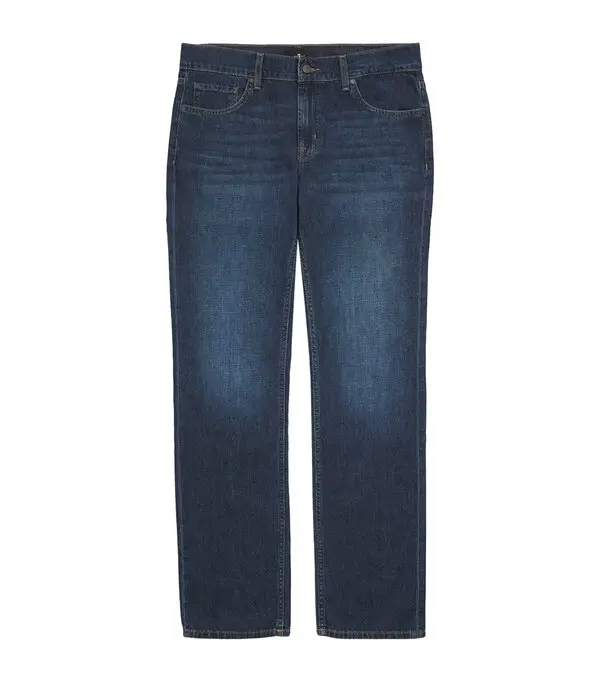 7 For All Mankind The Straight Jeans - Blue
