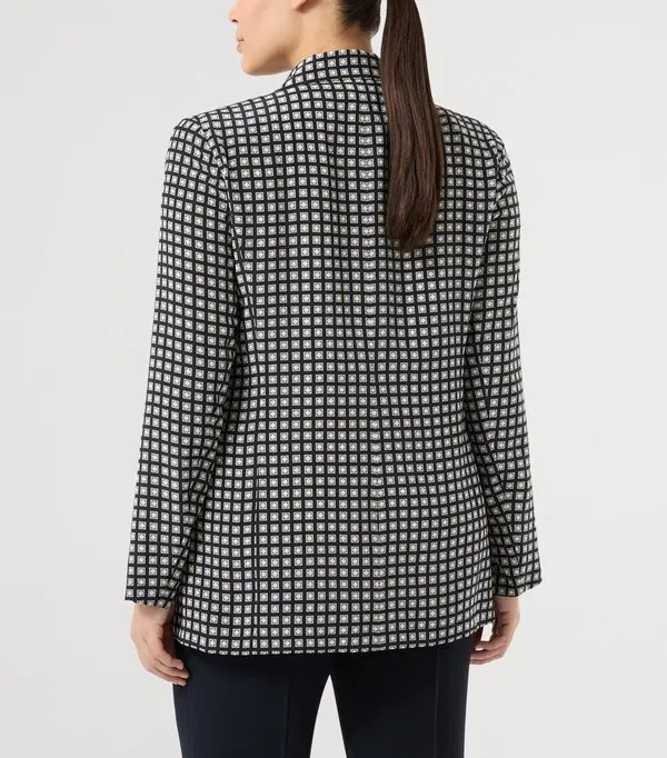 Marina Rinaldi Silk Single-breasted Blazer