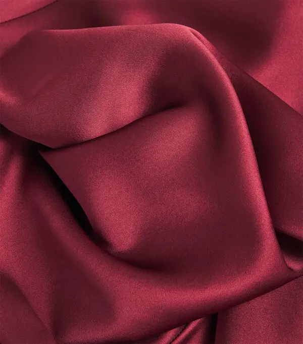 Kiki De Montparnasse Silk Mini Dress - Red
