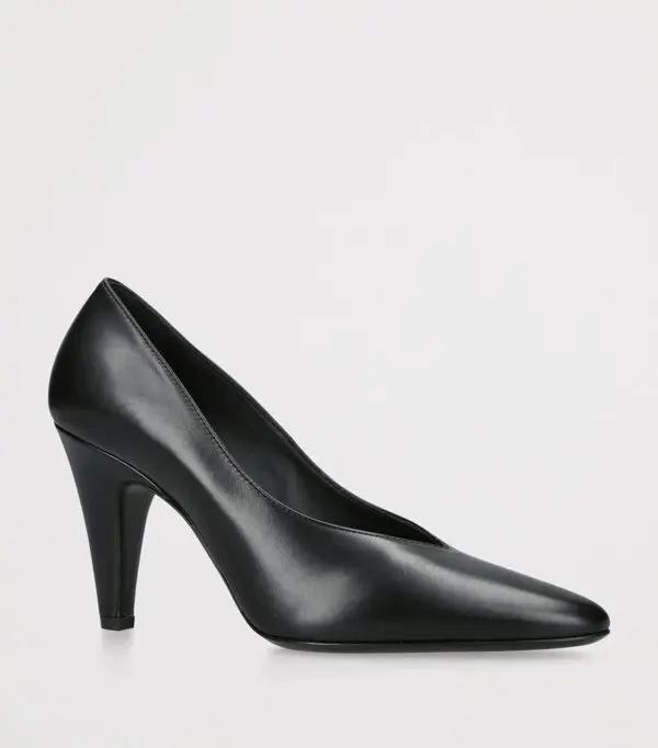 Alaïa Leather Cone Pumps 90 - Black