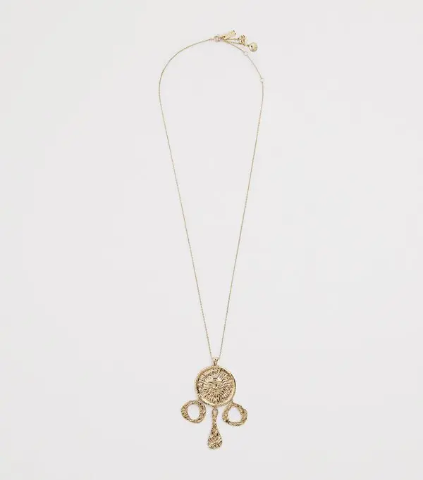 Rixo Plated Zahra Pendant Necklace