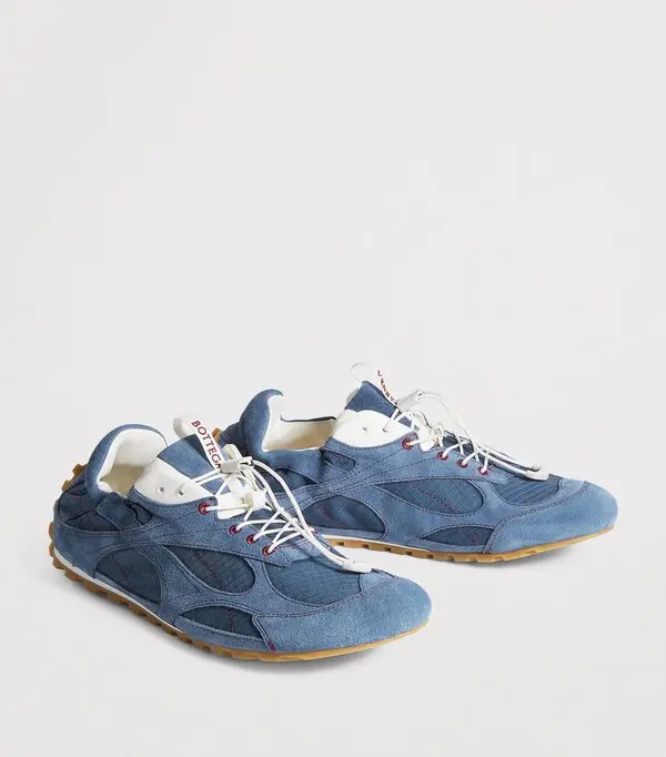 Bottega Veneta Orbit Flash Sneakers - Blue