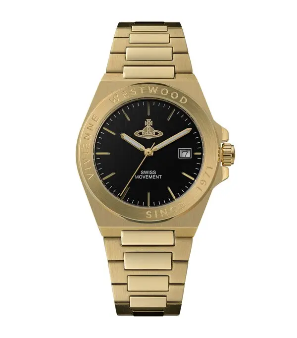 VIVIENNE WESTWOOD Hanwell Stainless Steel Watch - Gold