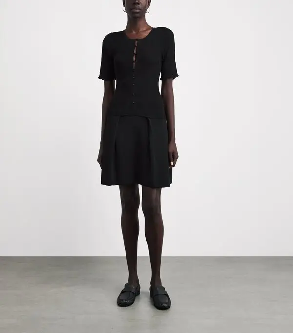 Claudie Pierlot Knitted Mini Dress