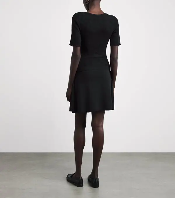 Claudie Pierlot Knitted Mini Dress
