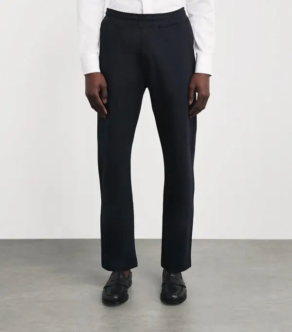 Corneliani Cotton-blend Sweatpants - Navy