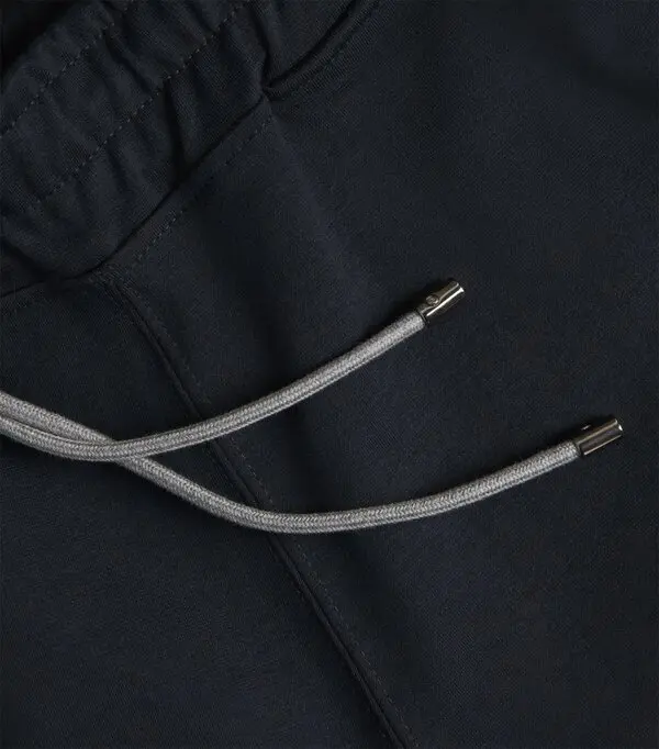 Corneliani Cotton-blend Sweatpants - Navy