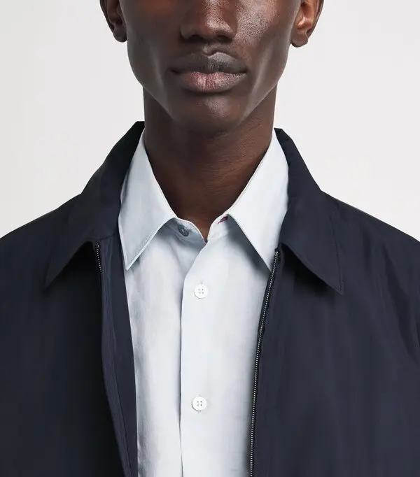 Corneliani Zip-up Jacket - Navy